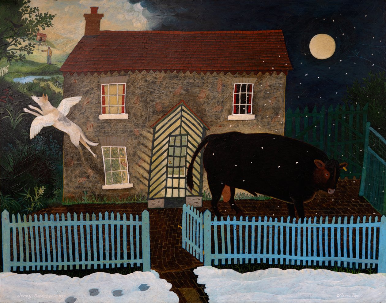 Jenny Going to Heaven by Anna Pugh: Buy fine art print