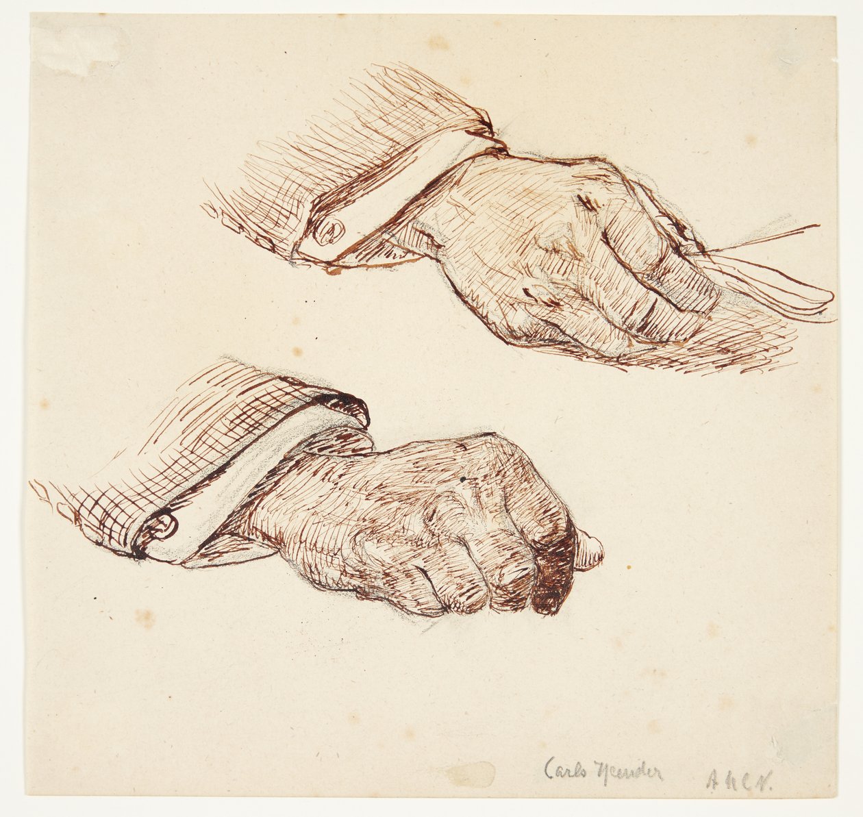Carl Nielsen's Hands by Anne Marie Carl Nielsen