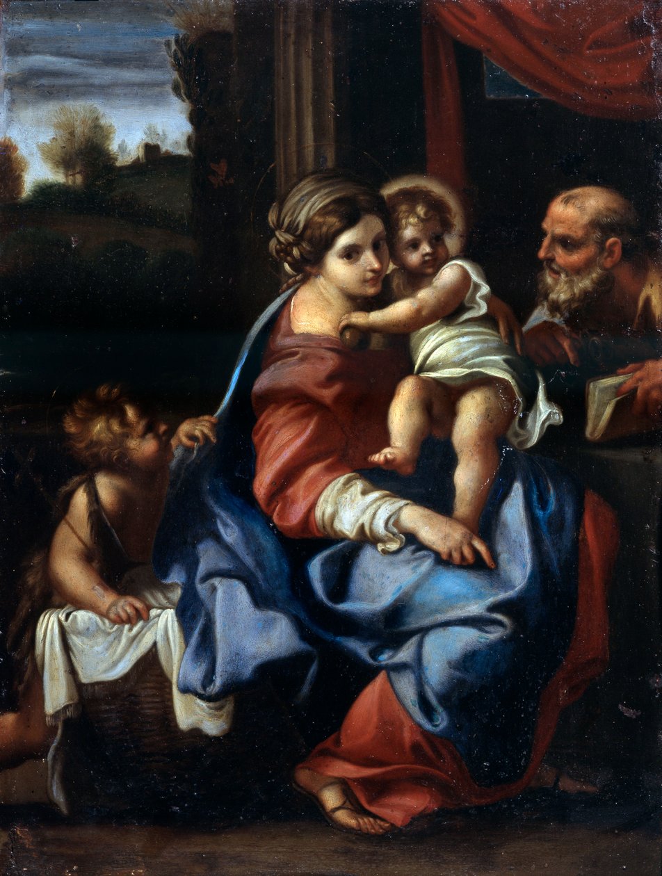 The Holy Family with John the Baptist as a Boy