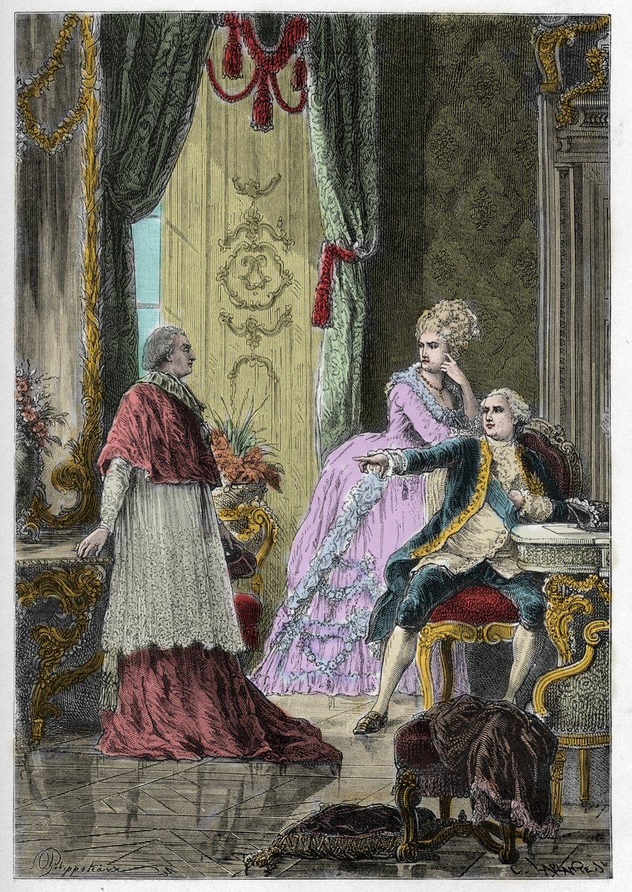 Affair of the Queen's Necklace (1785-1786): Cardinal Louis Rene Edouard ...