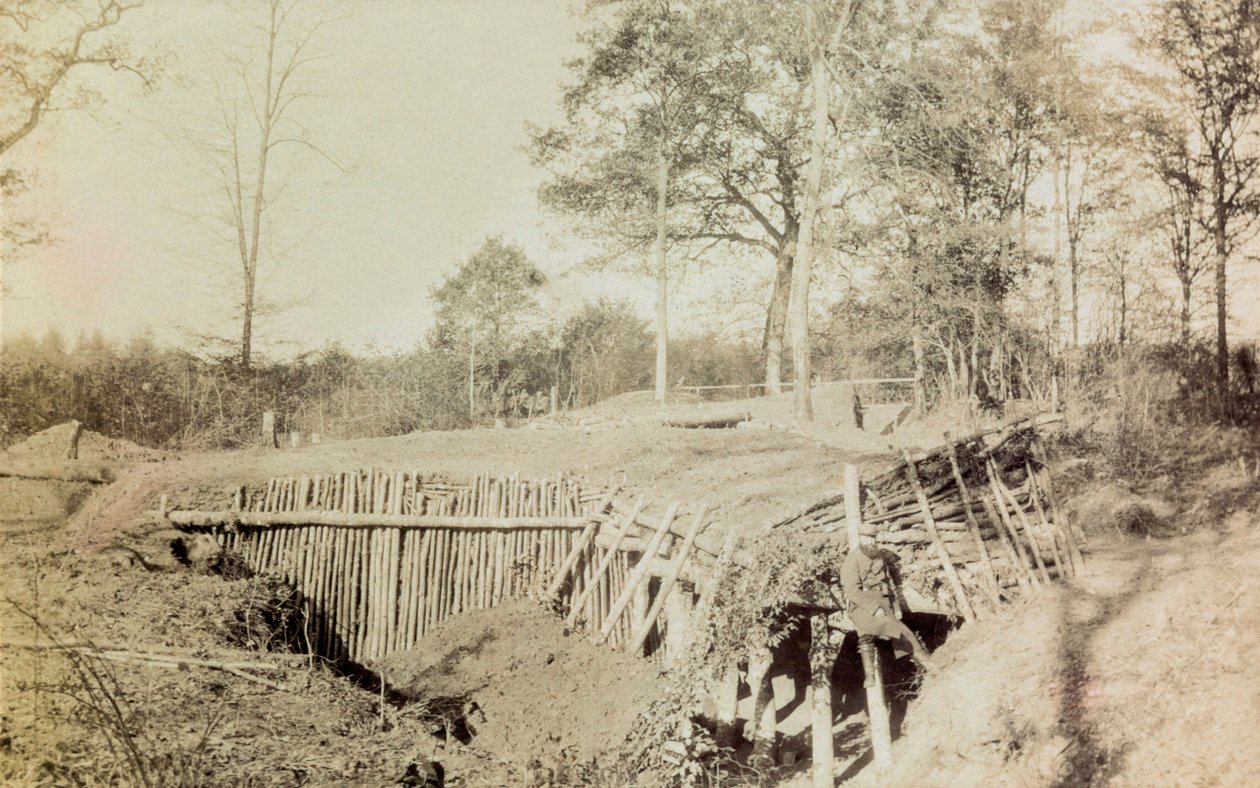 Photograph from a Personal Album of an Infantry Lieutenant During the ...