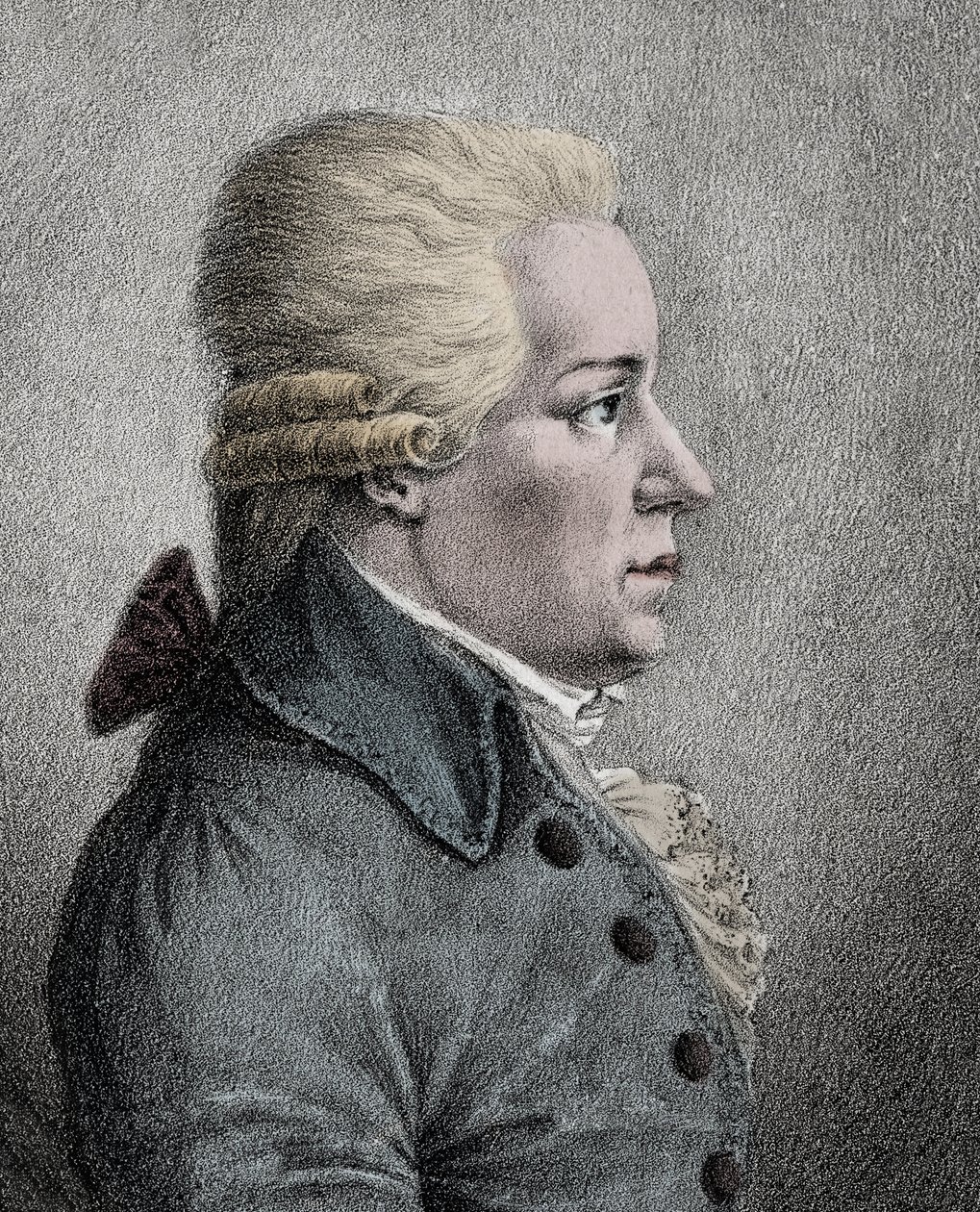 Portrait of Carl Ditters von Dittersdorf (1739-1799), Austrian Composer ...