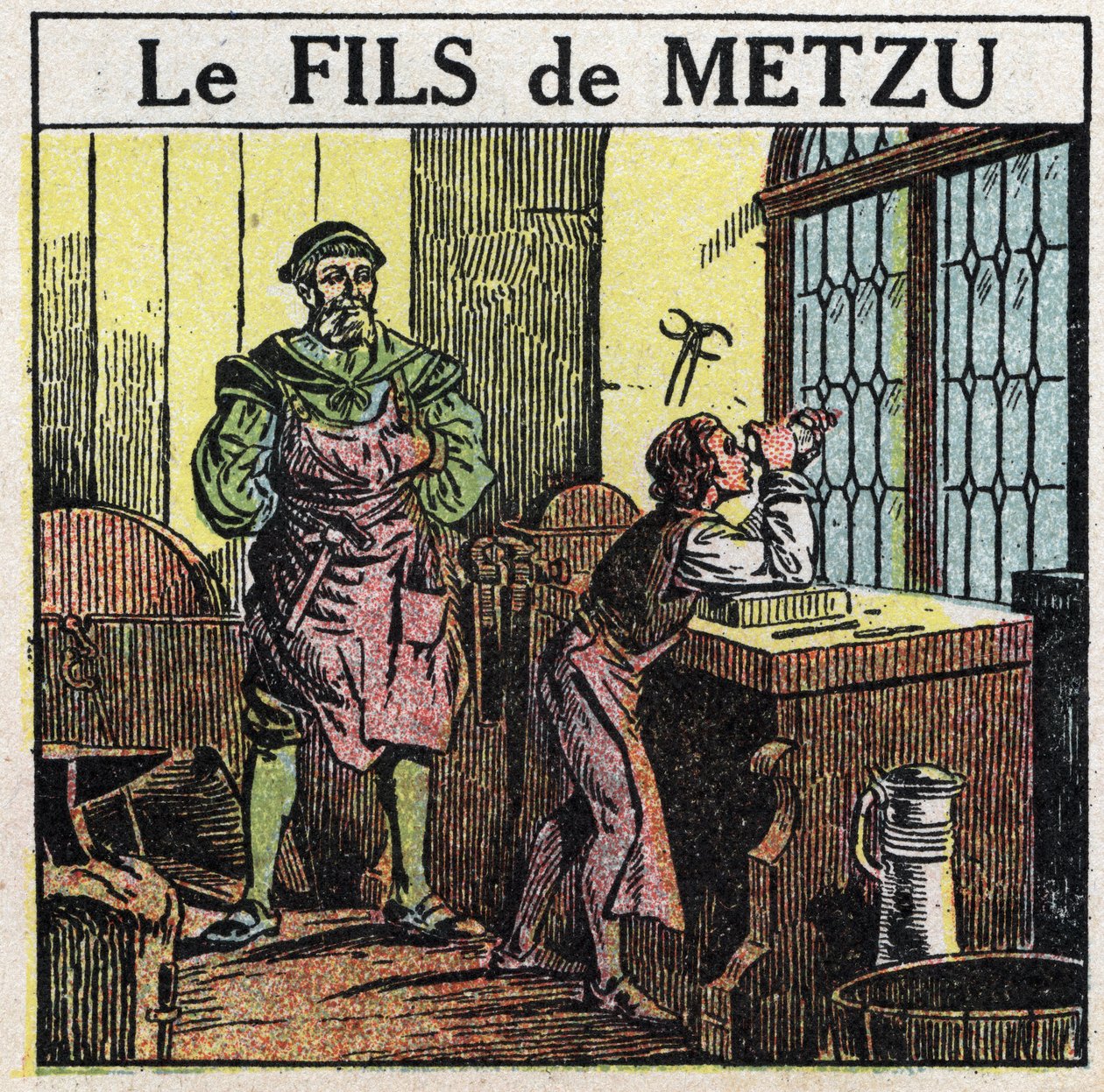 Prisms and lenses: Metzu's son. The Dutch Jacob Metzu (Jacques Metius ...