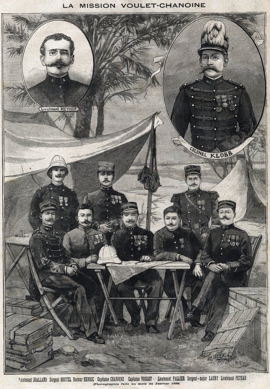 The Voulet-Chanoine mission, French expedition for the colonial ...