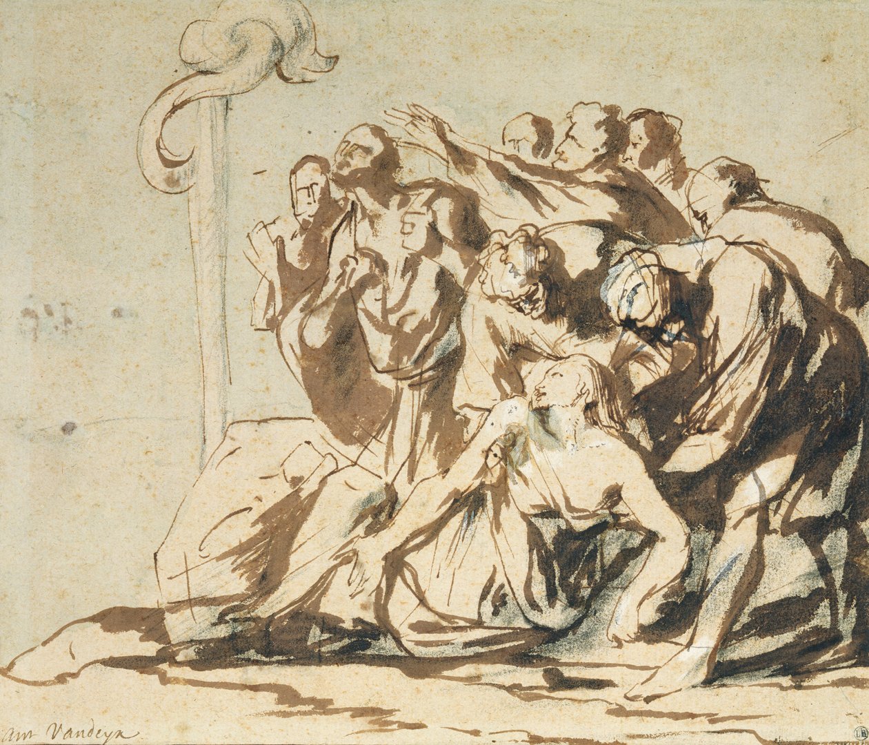 The Brazen Serpent by Anthony van Dyck: Buy fine art print