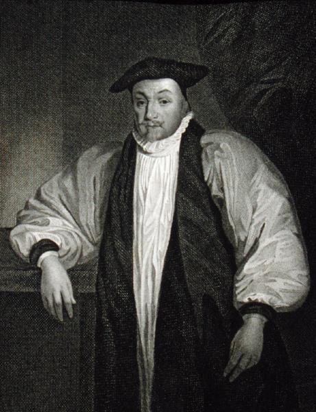 Portrait of William Laud, from 'Lodge's British Portraits'
