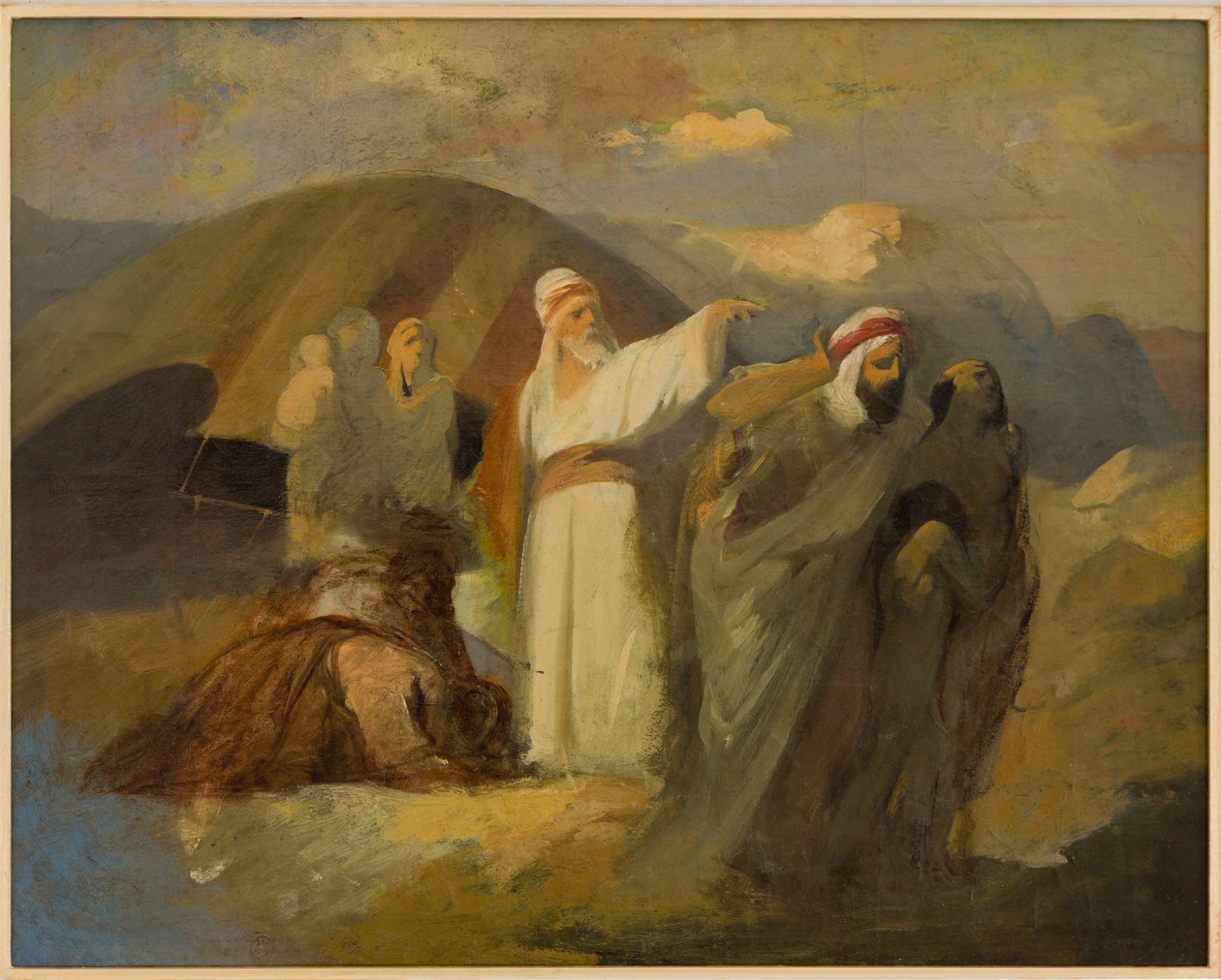 Biblical Scene by Antonio Simonazzi: Buy fine art prints