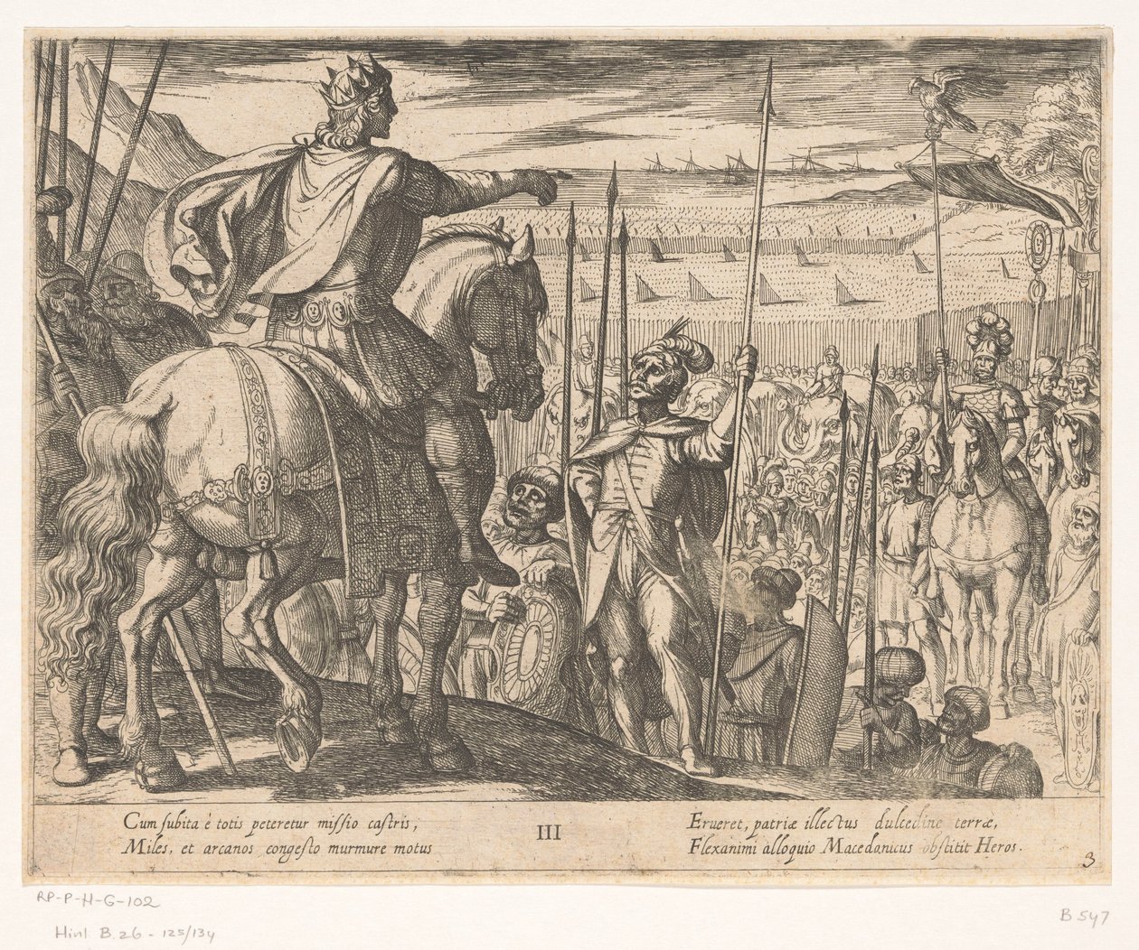 Alexander the Great Instructing Macedonian Soldiers
