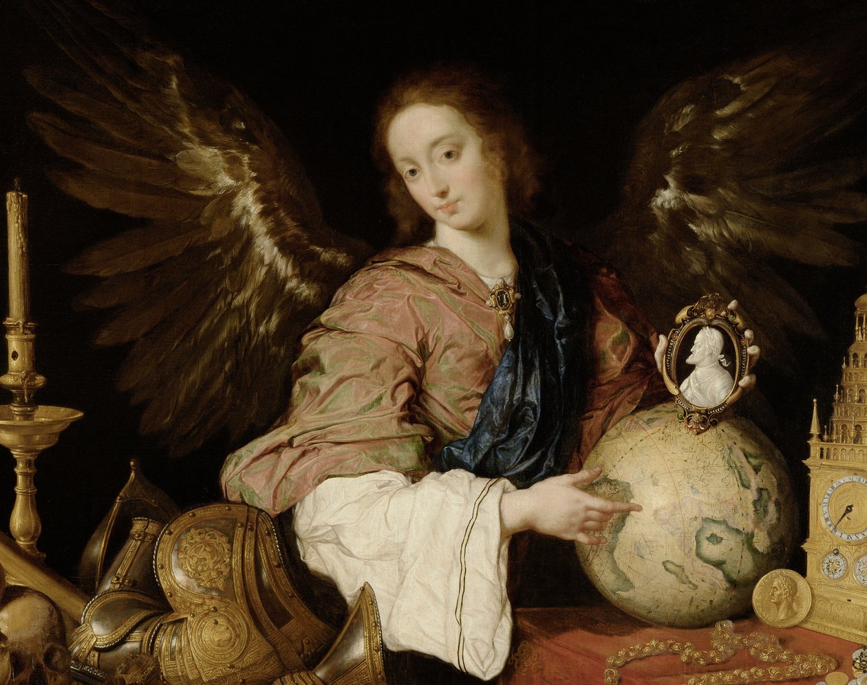 Allegory of Vanity by Antonio de Pereda: Fine art print