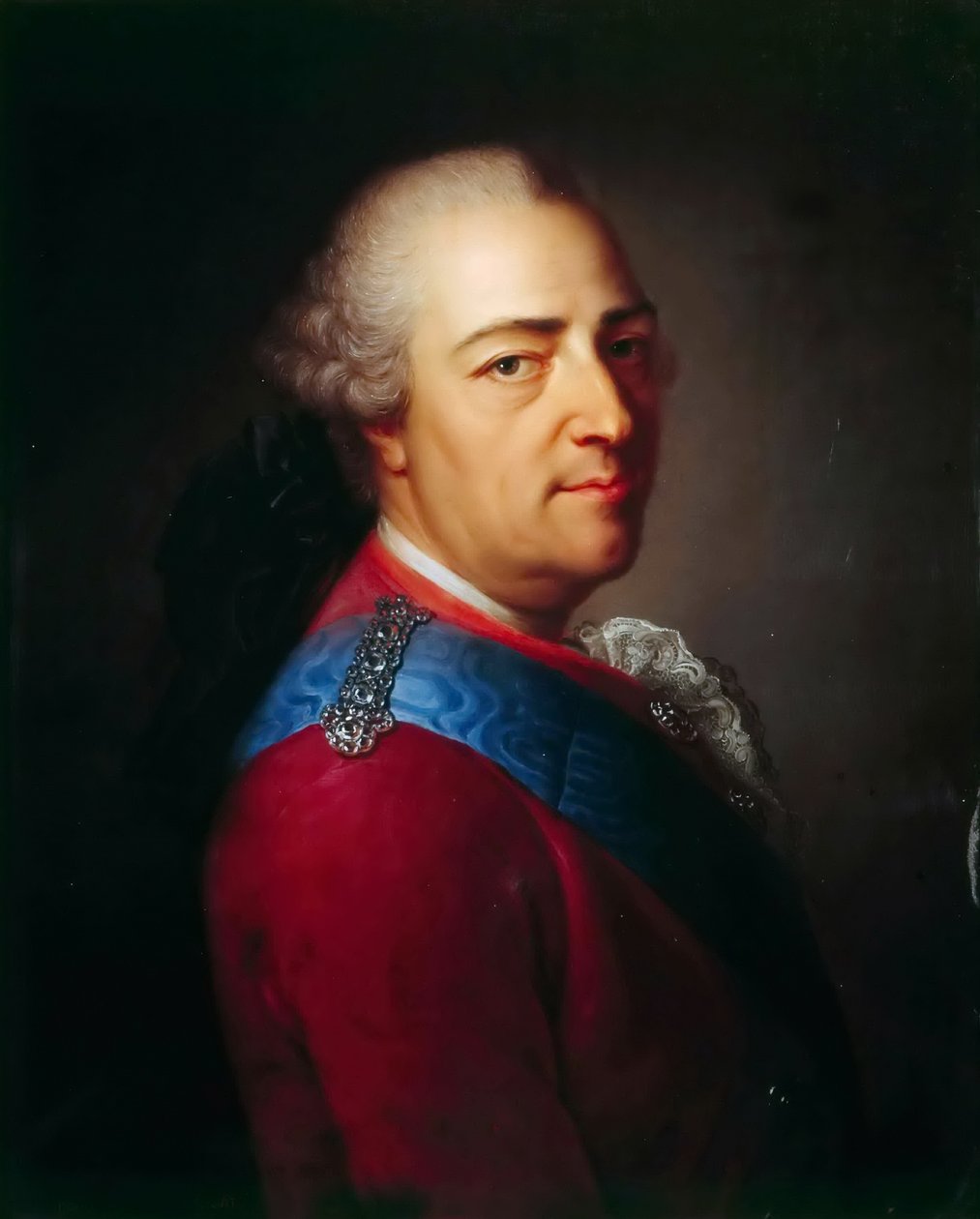 Portrait of King Louis XV by Armand Vincent de Montpetit