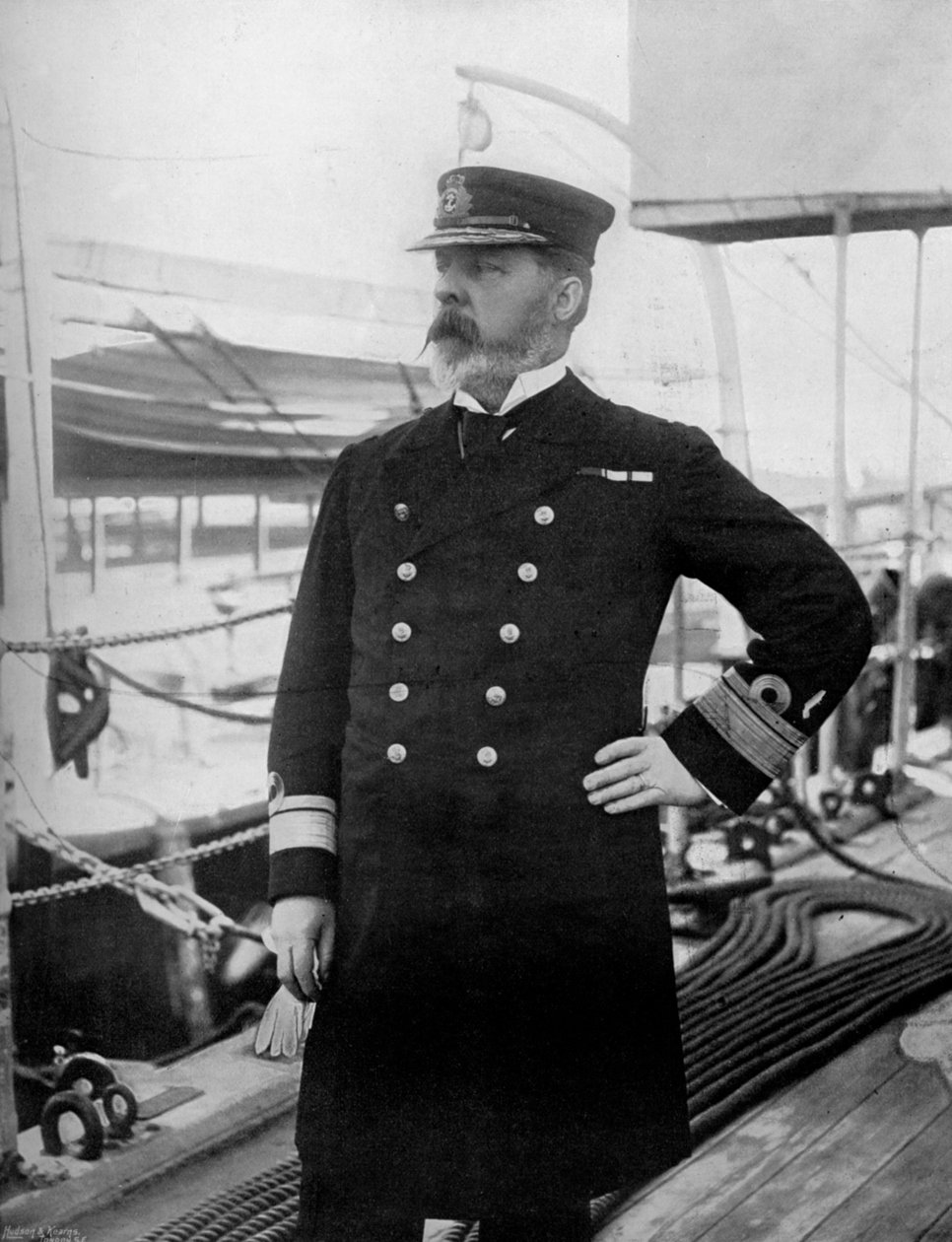 Rear-Admiral Henry Bury Palliser, Commander of the British Pacific Fleet