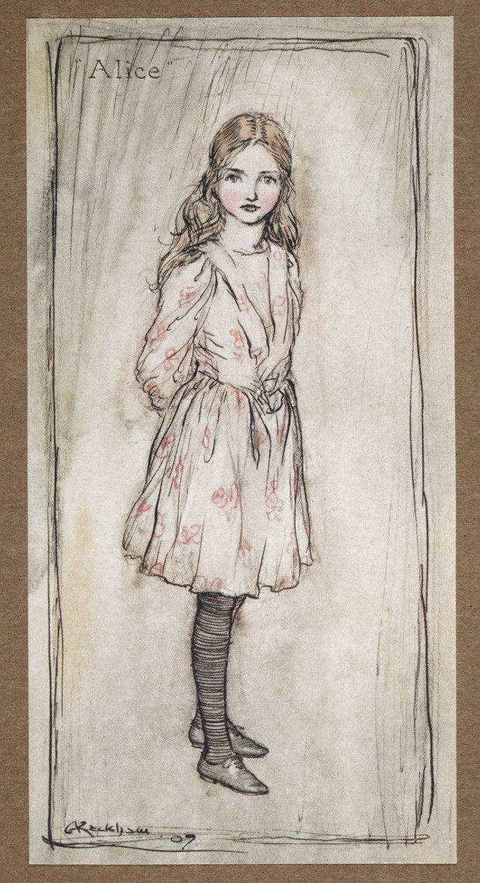 Alice by Arthur Rackham: Highest-quality art reproduction