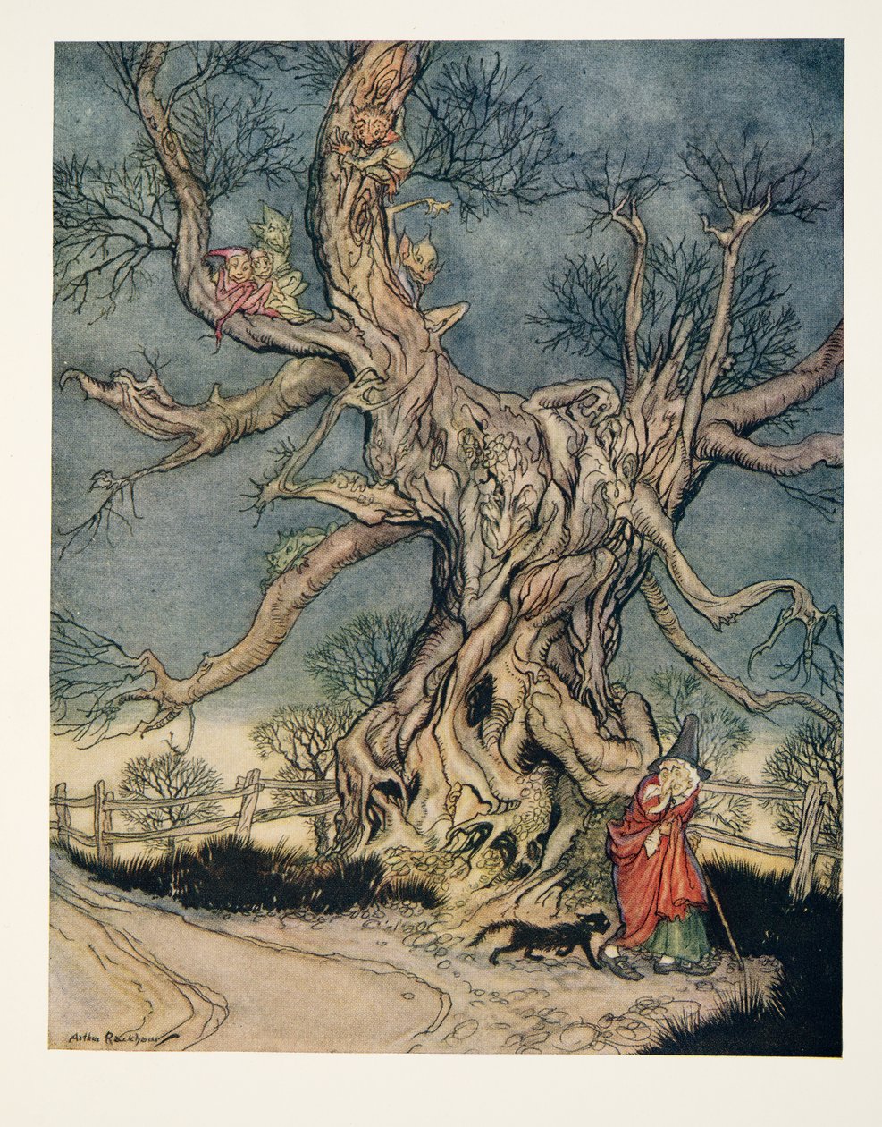 Major Andres Tree by Arthur Rackham: Buy fine art print