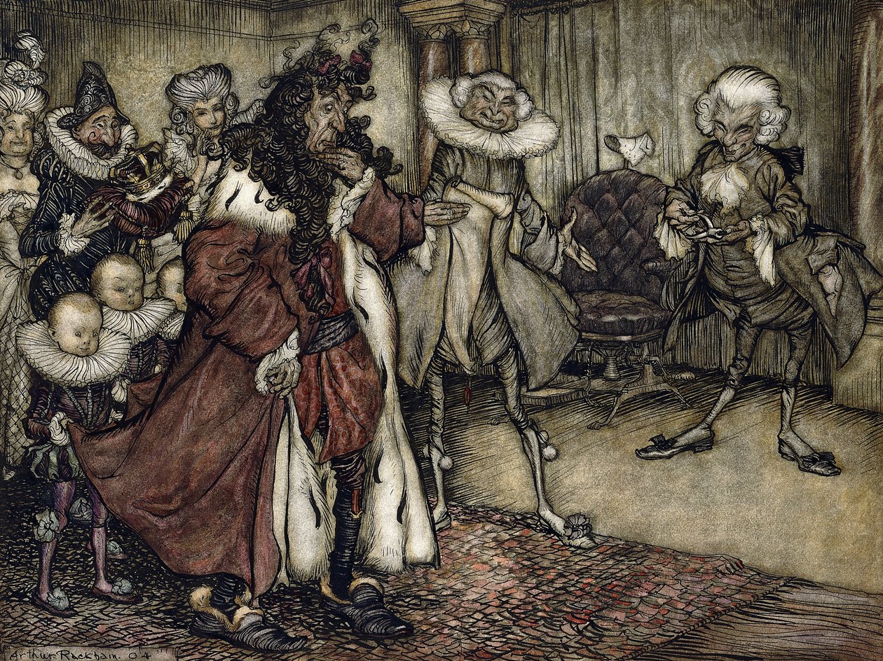 Preparing the King by Arthur Rackham: Buy fine art print