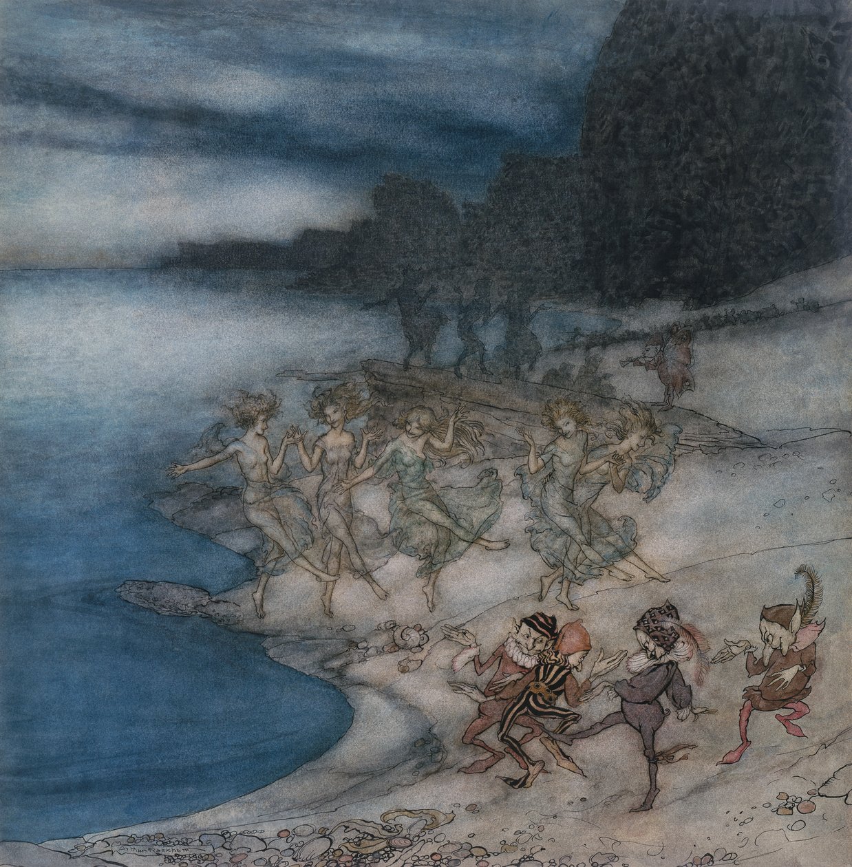 The Pert Fairies and The Dapper Elves by Arthur Rackham