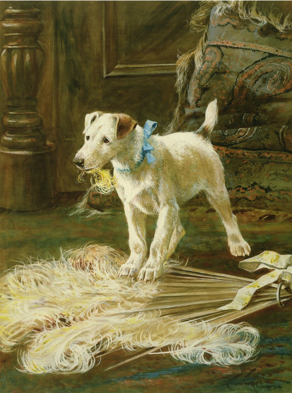 Mischief by Arthur Wardle: Highest-quality art reproduction