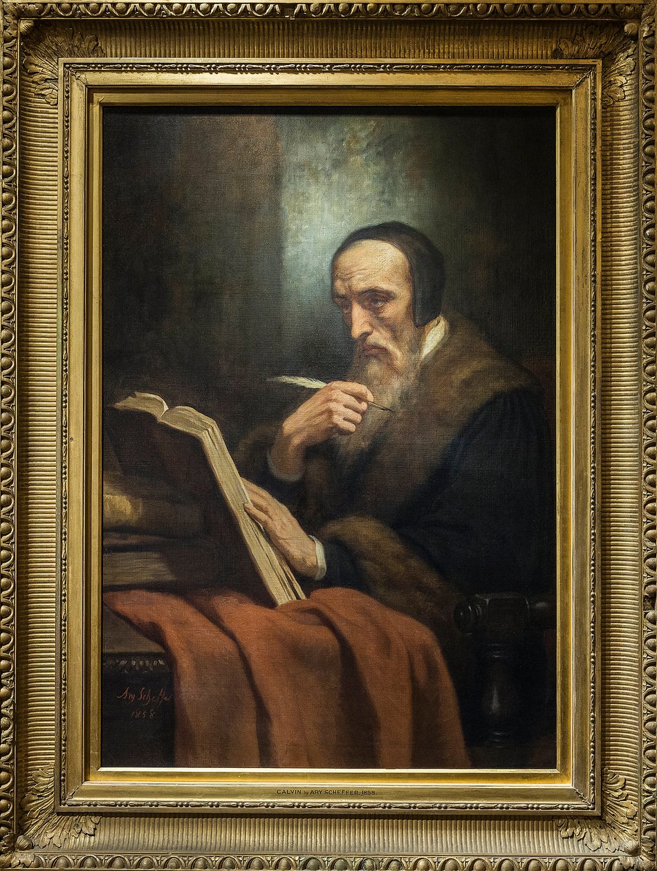 Portrait of John Calvin by Ary Scheffer: Buy fine art prints