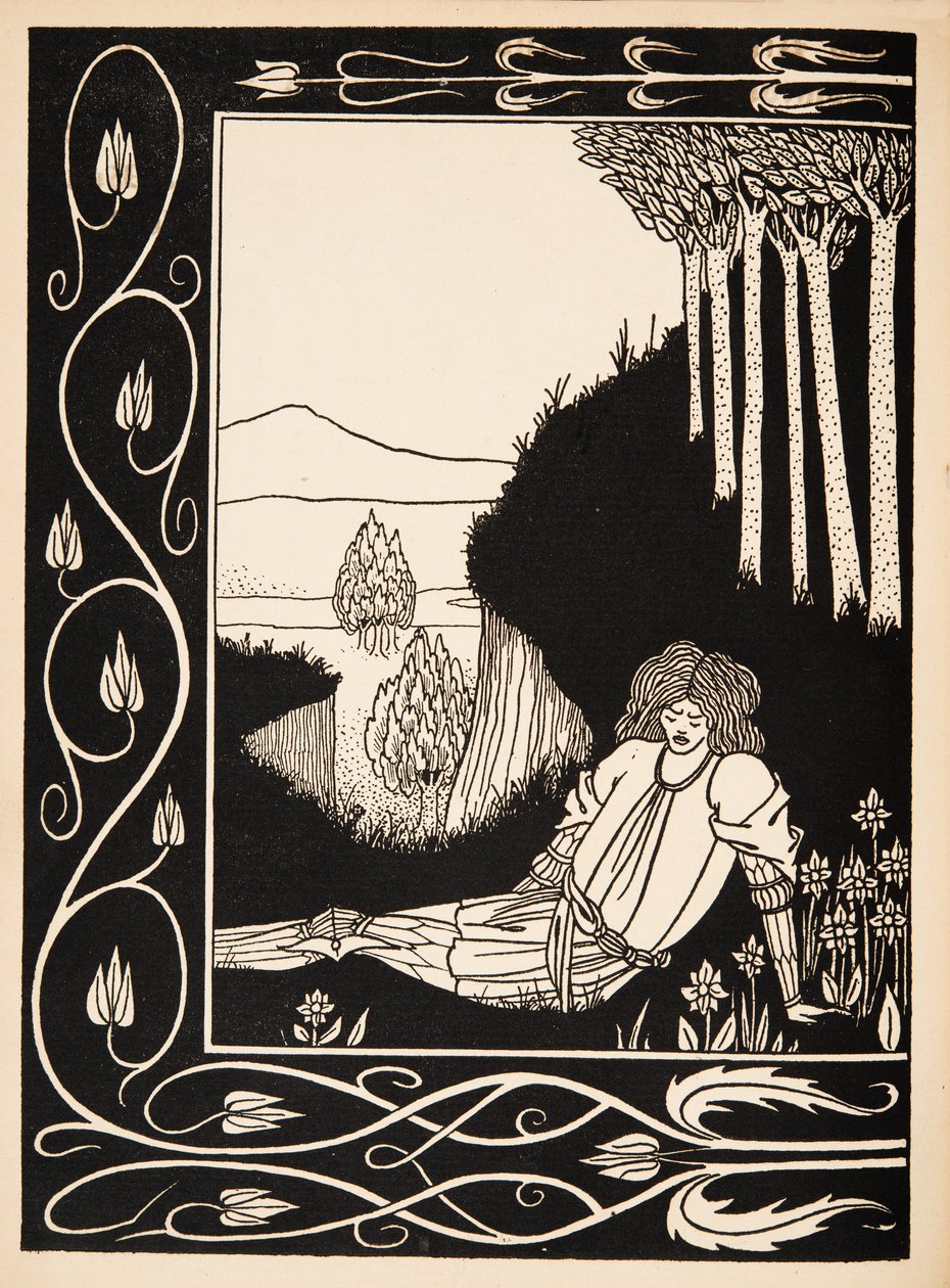 Sir Palomides Making Great Sorrow and Mourning for La Beale Isoud