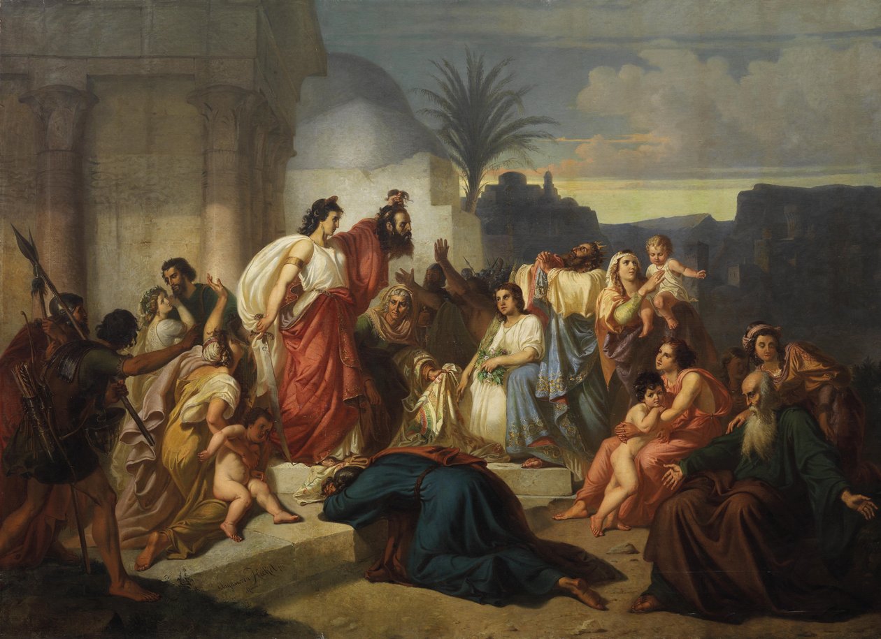 Judith Showing the Head of Holofernes to the Bethulians