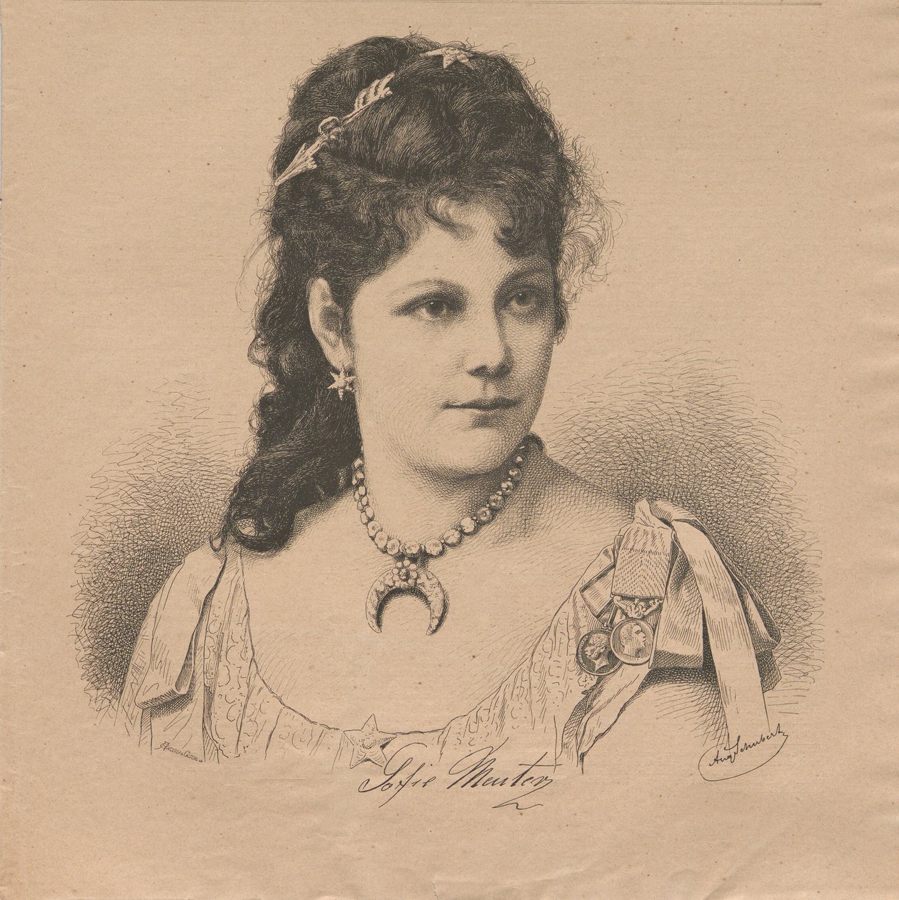 Portrait of pianist and composer Sophie Menter