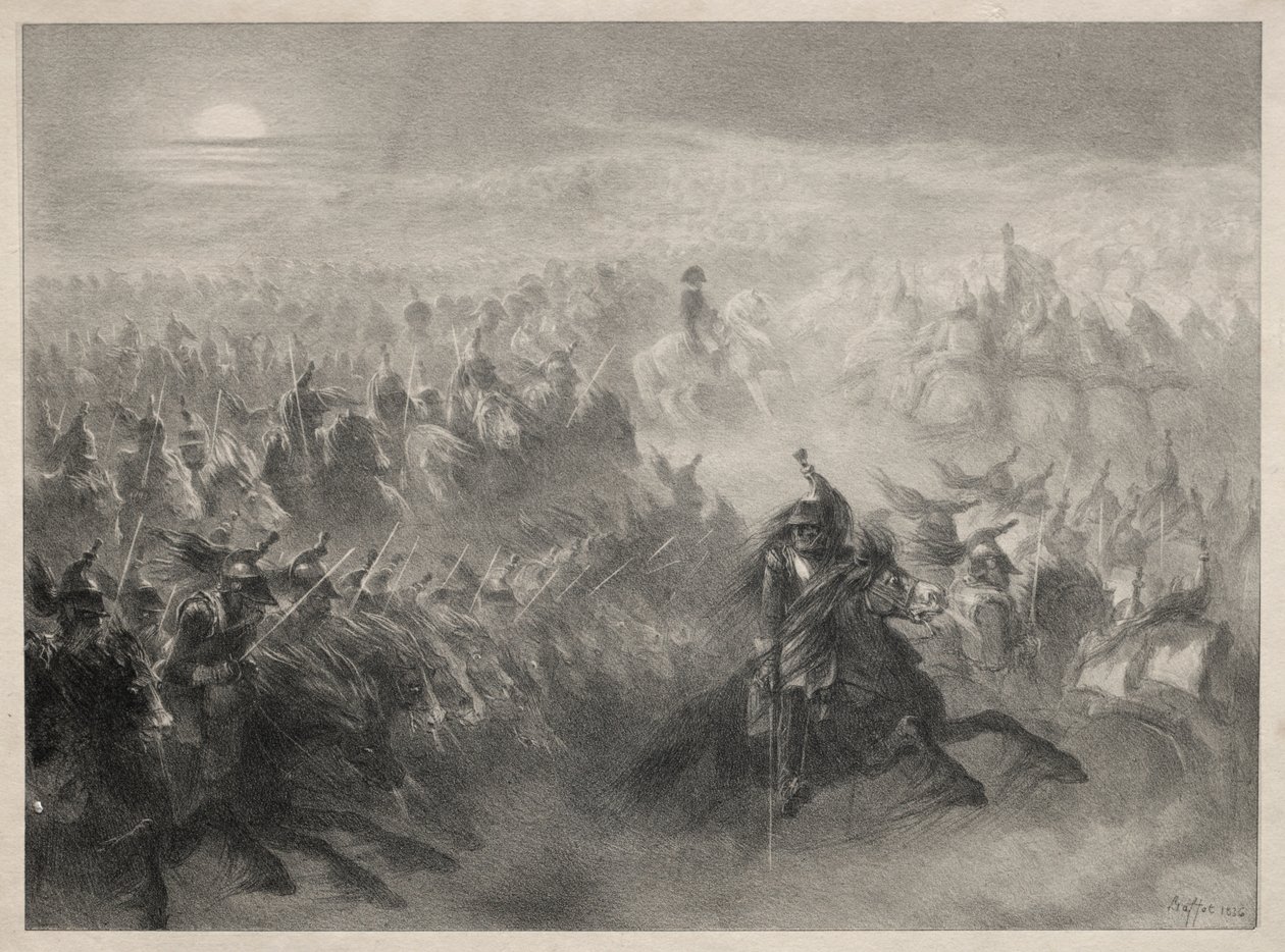 Review at Night by Auguste Raffet: Buy fine art print