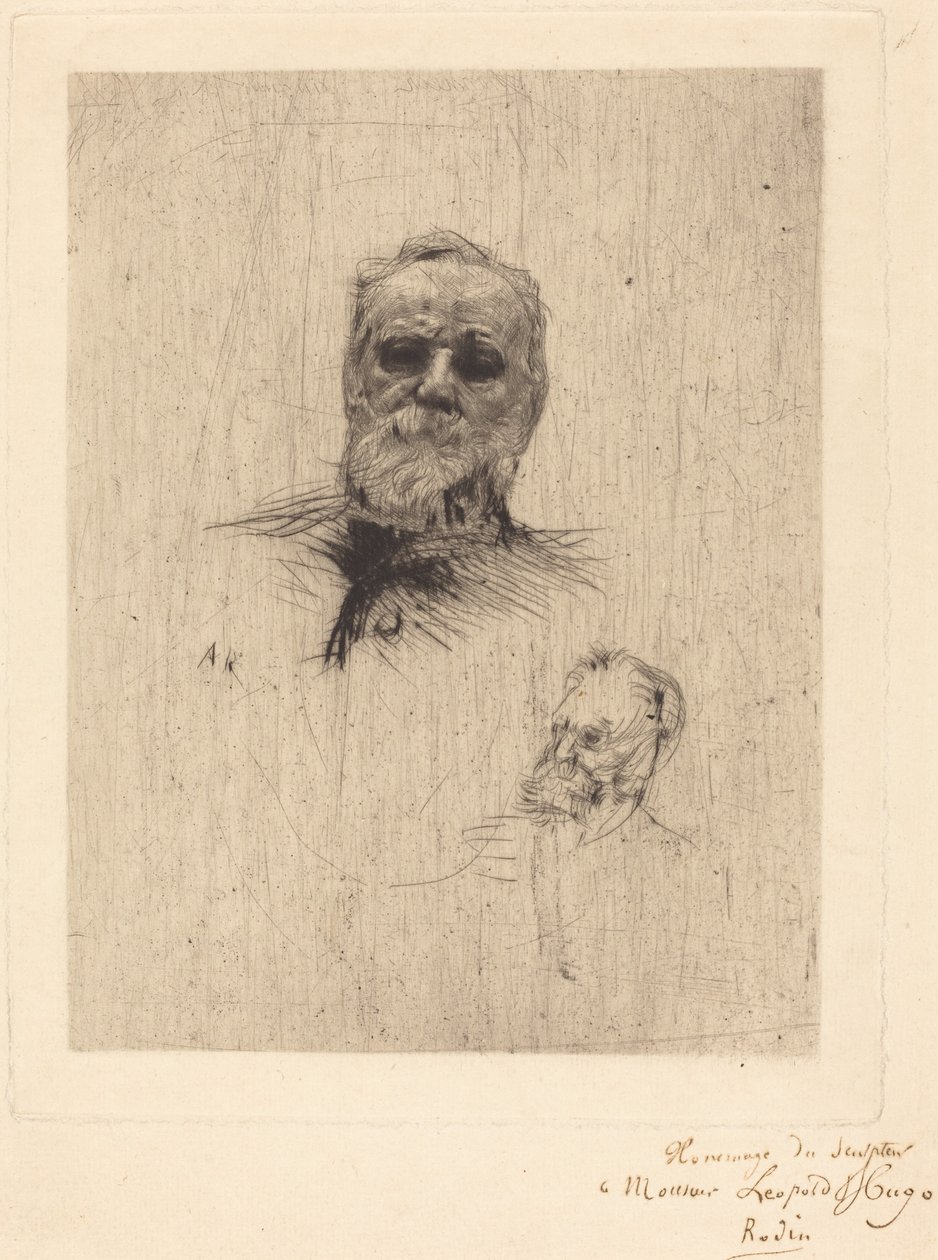Victor Hugo, De Face by Auguste Rodin: Buy fine art print