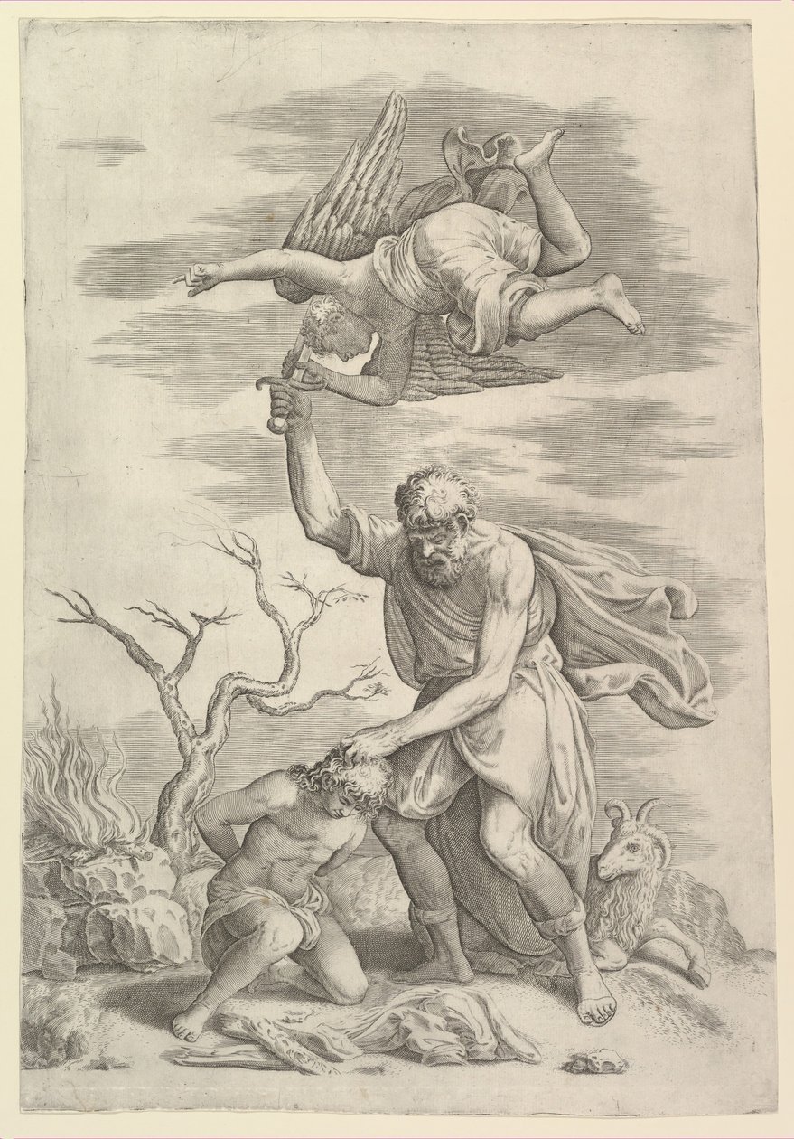 The Angel Staying the Arm of Abraham