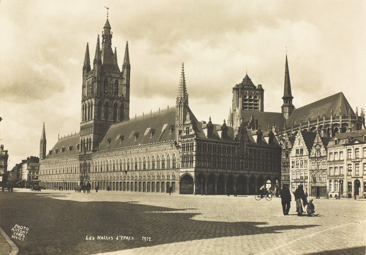 Les Halles of Ypres by Belgian Photographer