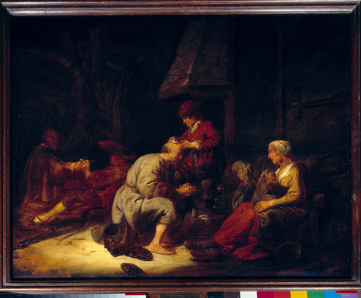 The Operation: A Surgeon Operating One of His Patients in the Head