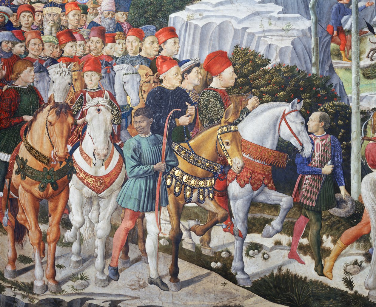 Piero de'Medici, Cosimo de'Medici, and Duke Salviati, Detail from the ...