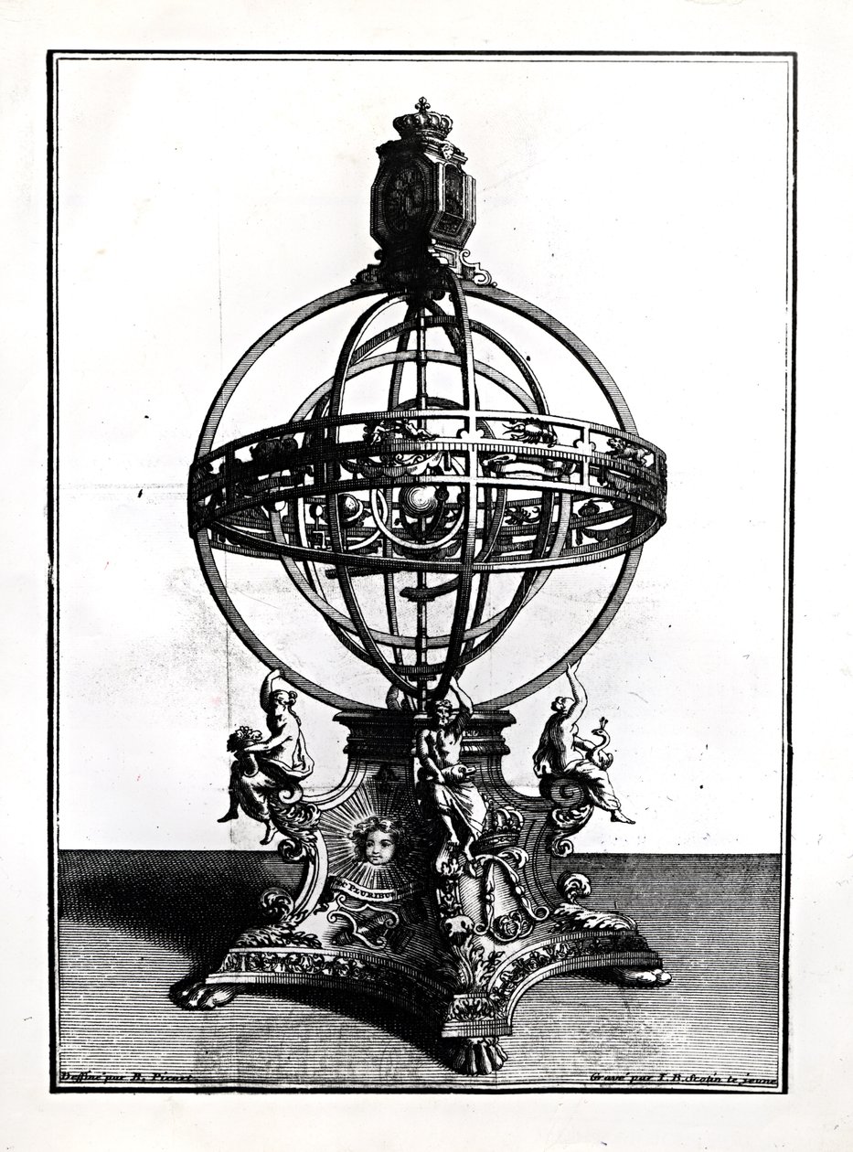 An Armillary Sphere of the Copernican System, Engraved by Gerard Jean ...