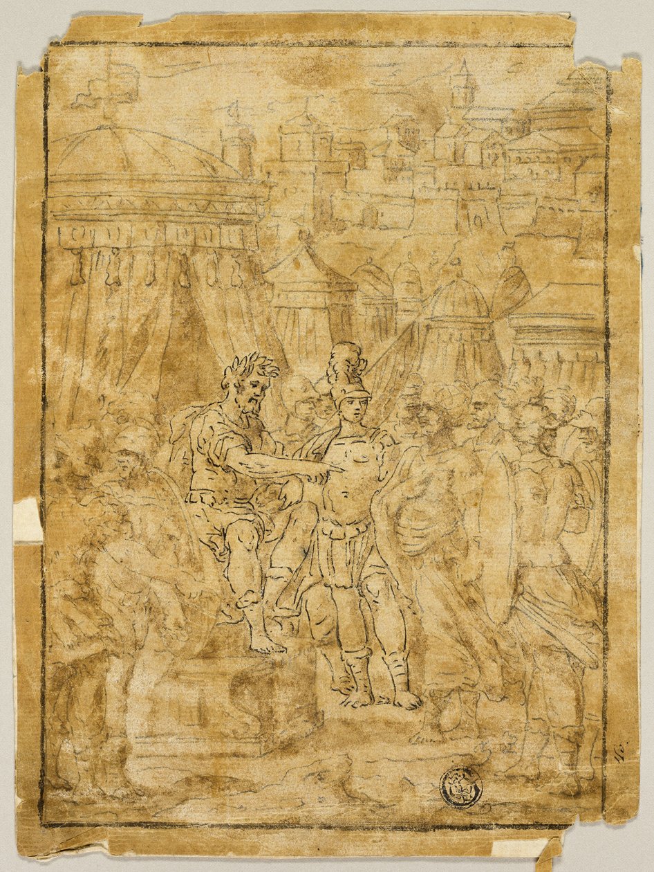 Illustration to Scene from the Liberation of Jerusalem