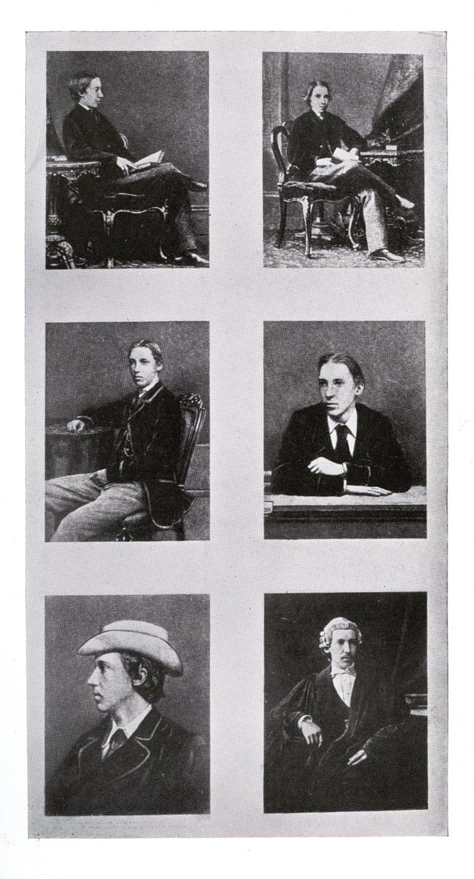 Series of photographs of Robert Louis Stevenson as an adolescent, as a ...