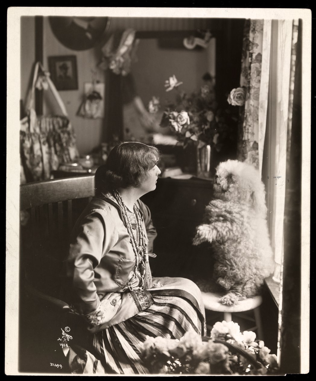 Florence Reed (silver gelatin print) by Byron Company