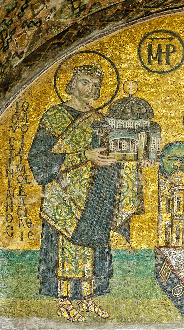 Byzantine Empire Mosaics Justinian