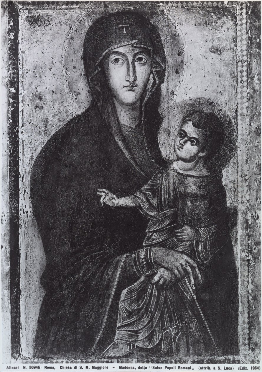 Salus Populi Romani by Byzantine Byzantine: Fine art print