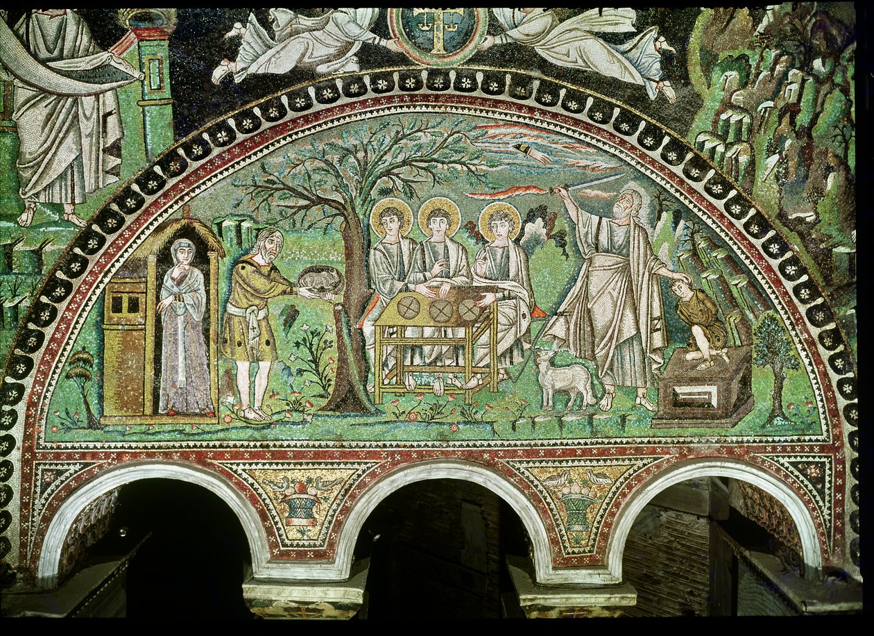 The Hospitality of Abraham and the Sacrifice of Isaac