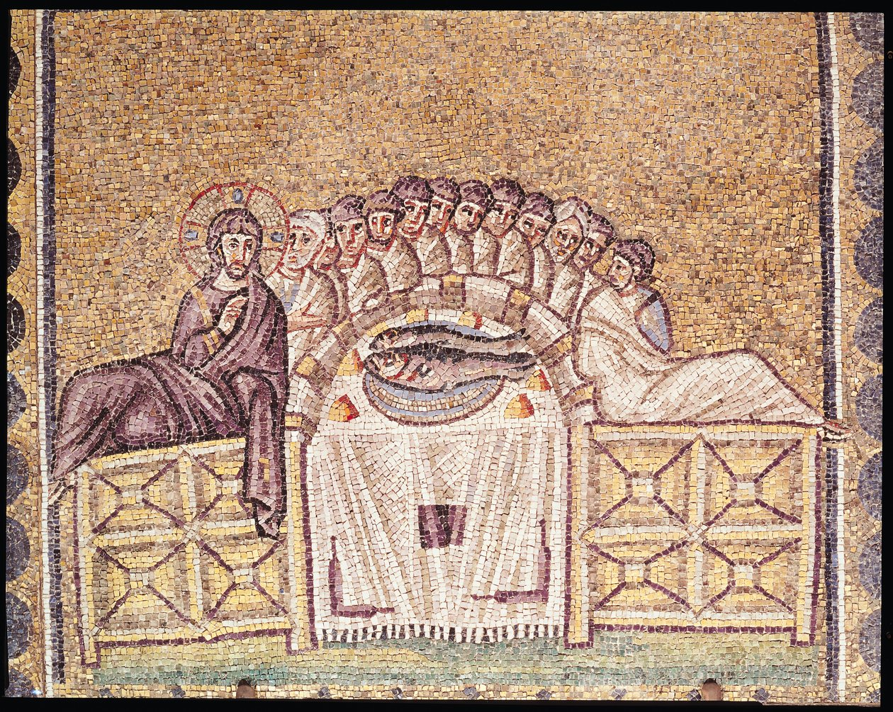 The Last Supper by Byzantine School: Buy fine art print