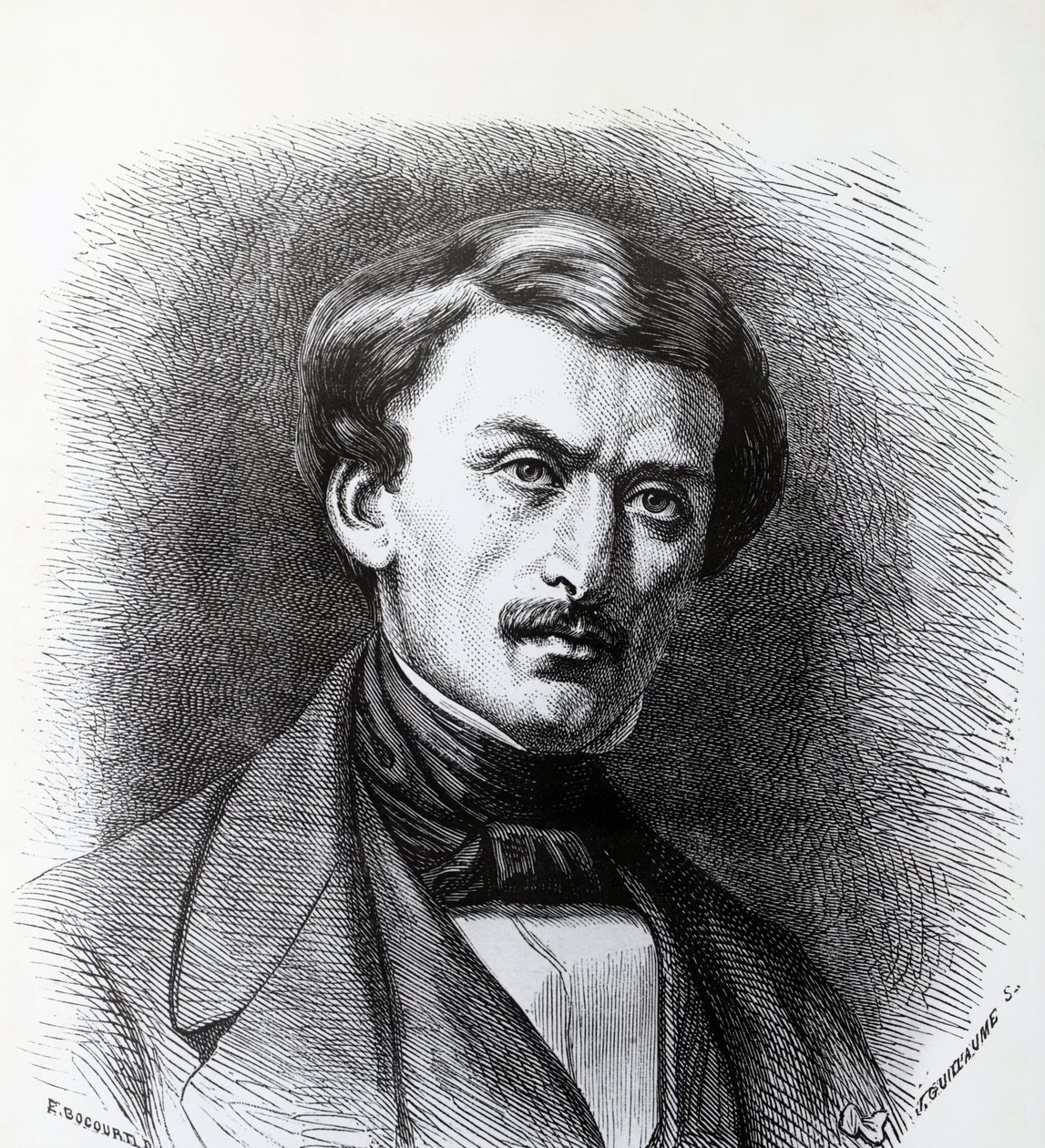 Portrait of Paul-Emile Botta (1802-1870), Italian-born French ...