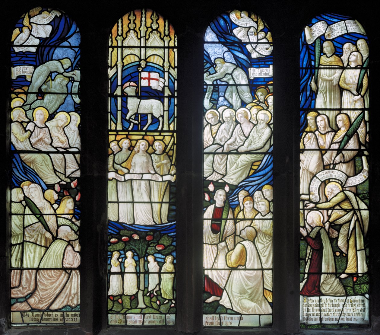 The Worship Of The Lamb by Carl Almquist: Fine art print