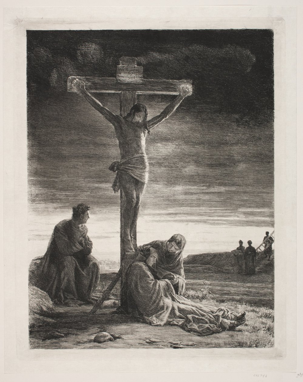 Christ on the Cross by Carl Bloch: Premium art reproduction