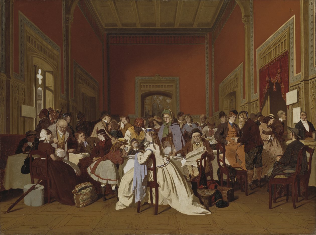 Second Class Waiting-Room by Carl-Hendrik d Unker