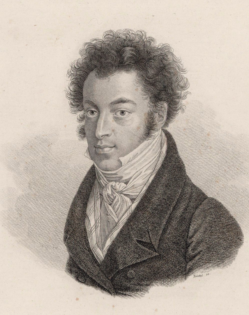 Portrait of Pianist and Composer Ignaz Moscheles