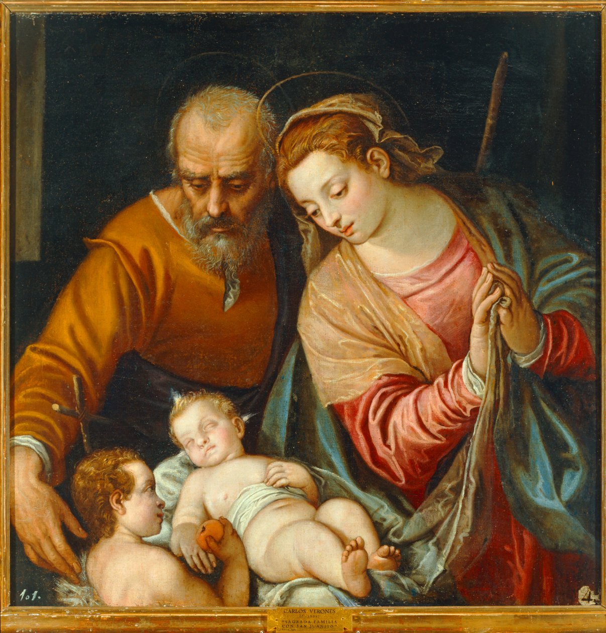 The Holy Family with Young Saint John the Baptist
