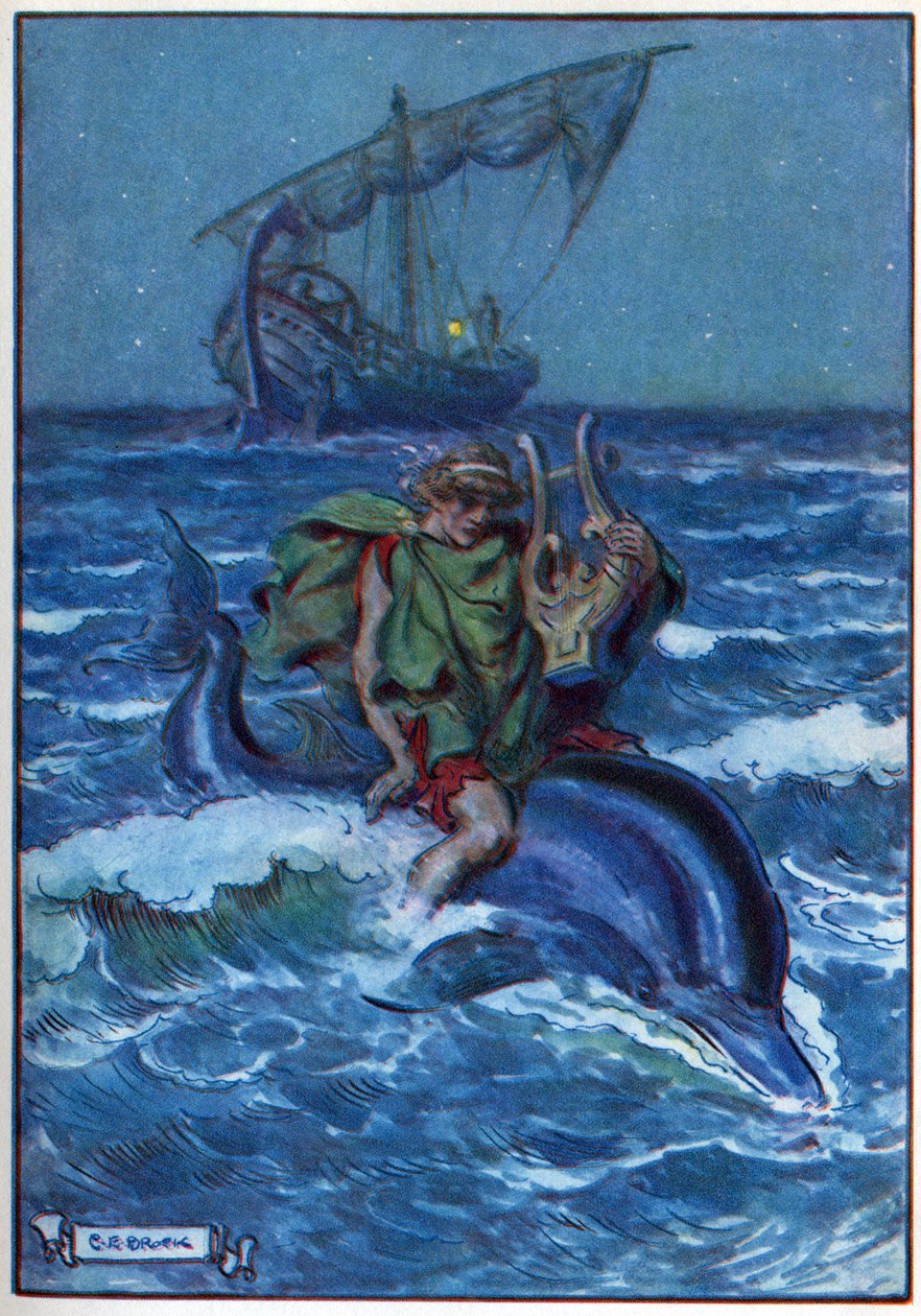 Arion, from 'The Children's Hour: Stories from the Classics', published ...
