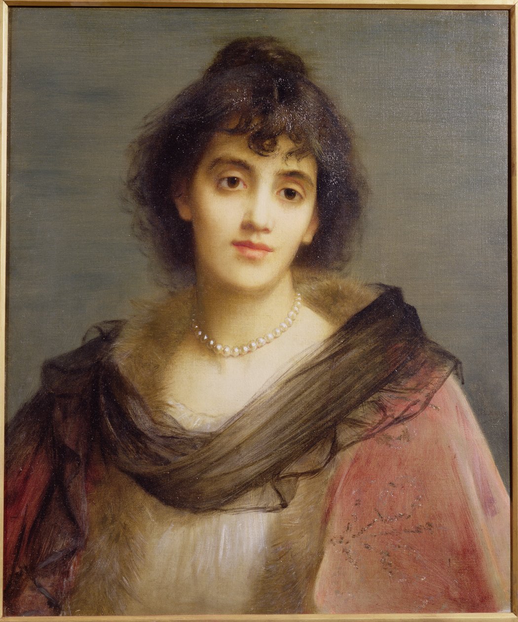 Mrs Patrick Campbell (1865-1940) by Charles Edward Halle