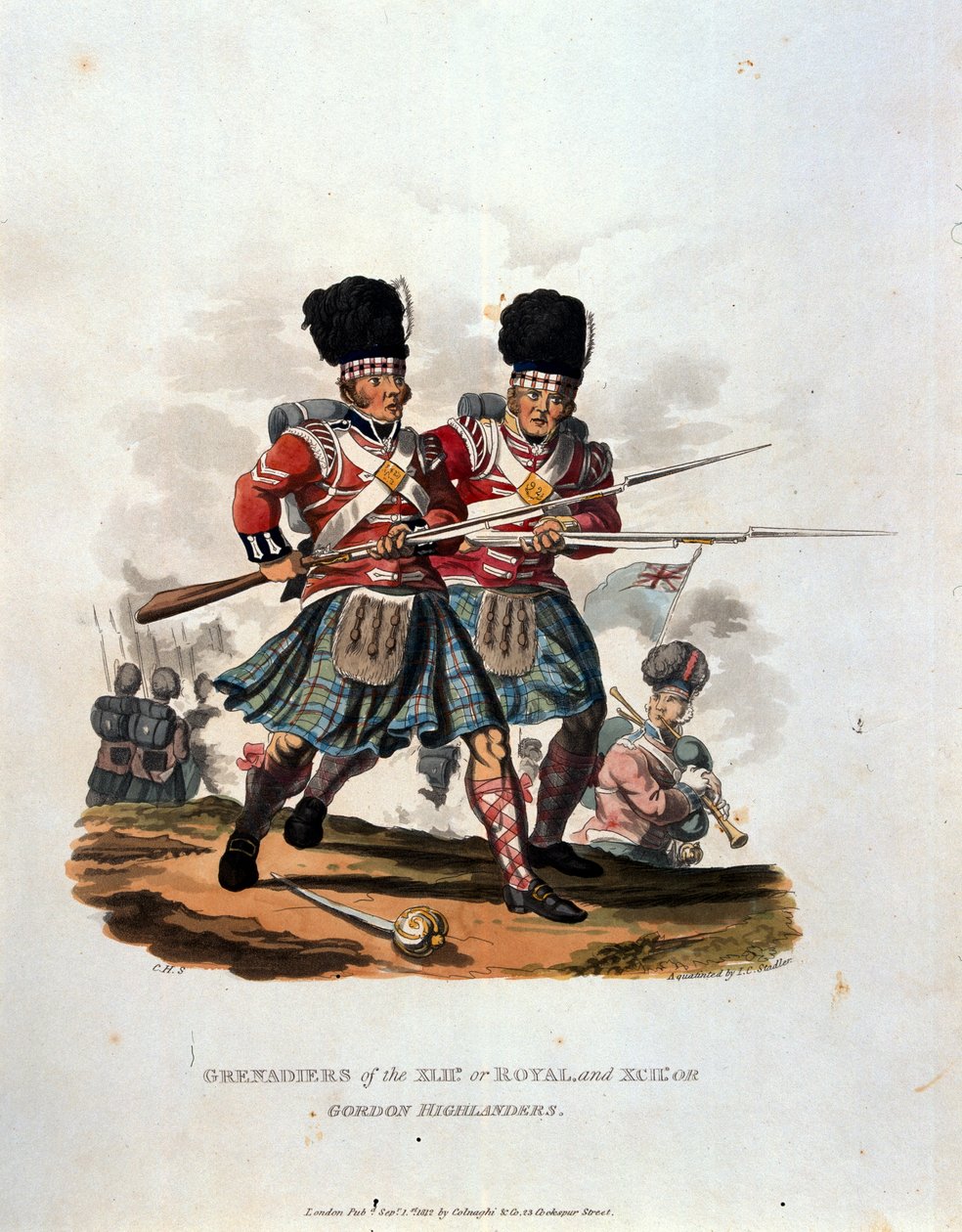 Grenadiers of the 42nd (or Royal) and 141st or, Gordon Highlanders ...
