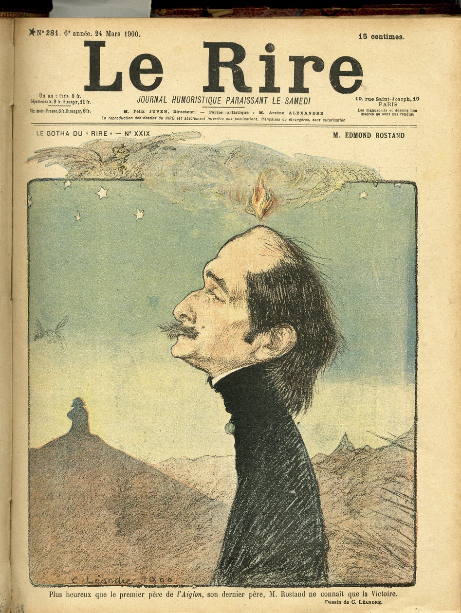 Illustration for the Cover of Le Rire by Charles Leandre