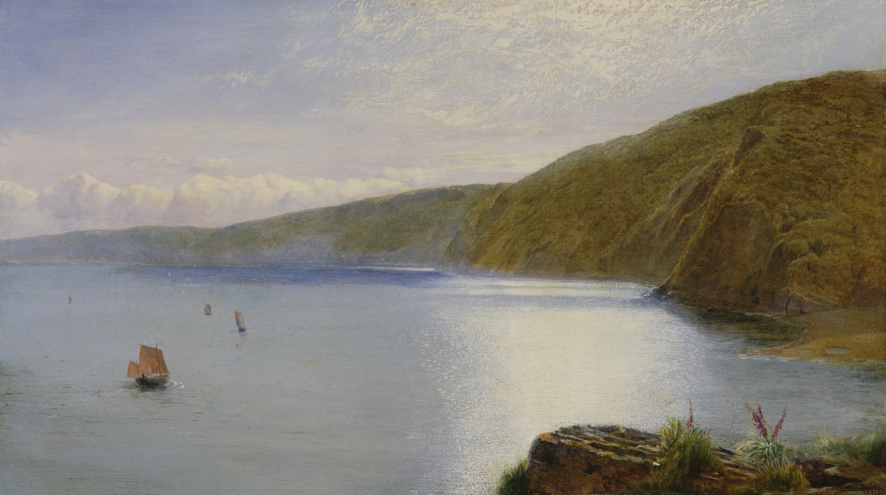 The Sun-Lit Ocean by Charles Napier Hemy: Fine art print