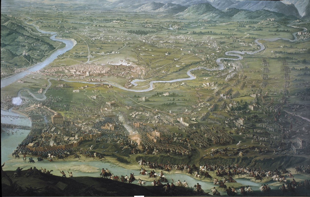 The Battle of Turin by Charles Parrocel: Buy fine art prints
